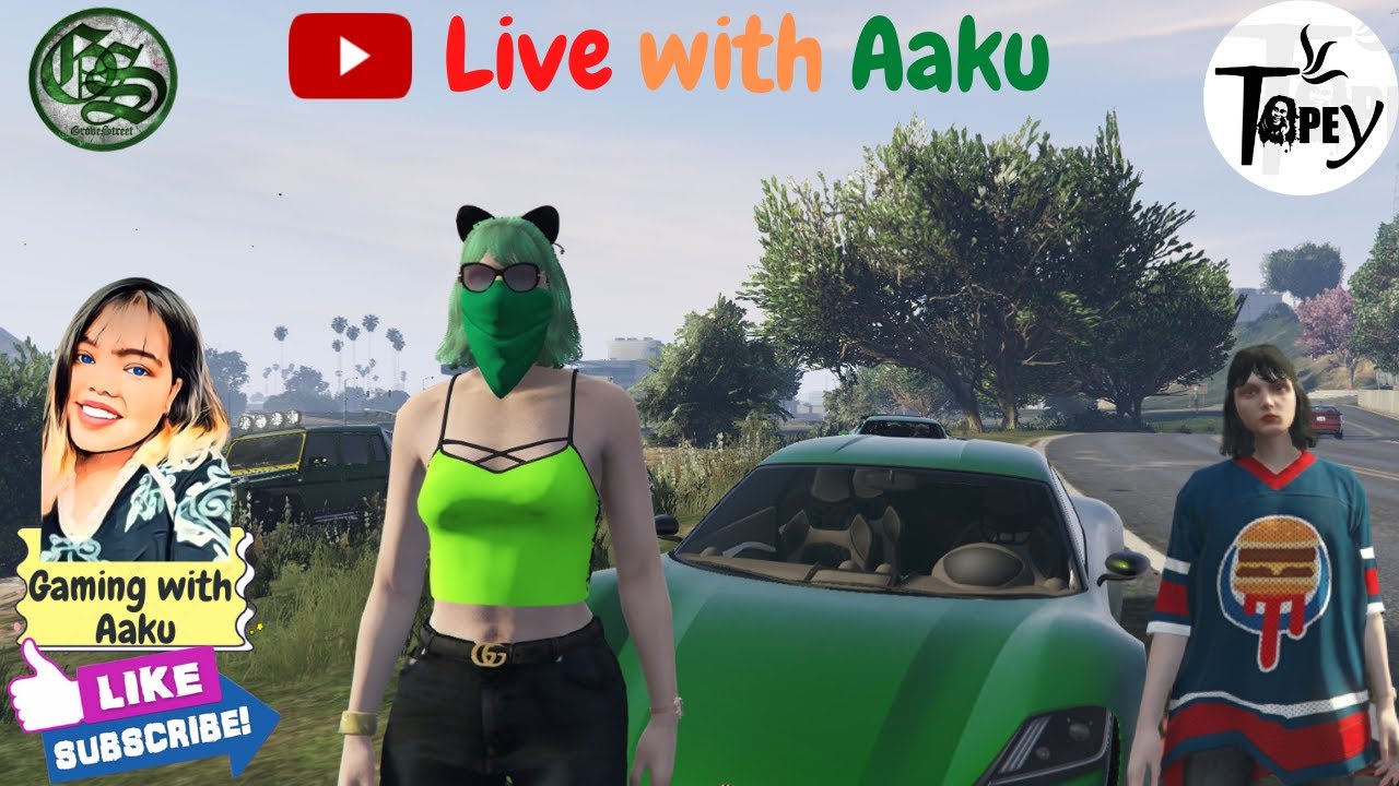 K garne hota aja?? Gang RP?? GTA V || Topey ~ Gaming with Aaku - YouTube