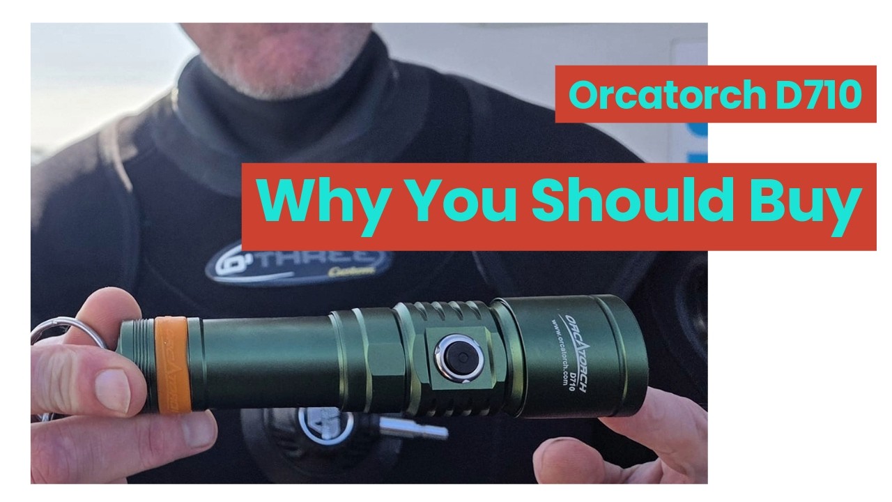 Why You Should Buy An Orcatorch D710 Dive Torch - YouTube