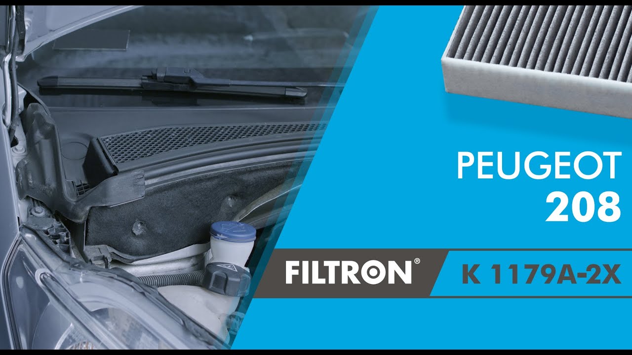 Jak wymienić filtr kabinowy? – Peugeot 208 – The Mechanics by FILTRON ...