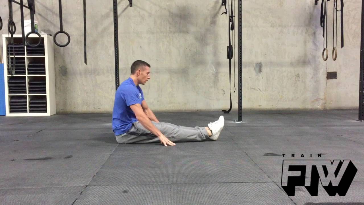 Sit n' Reach + Heel Taps - YouTube