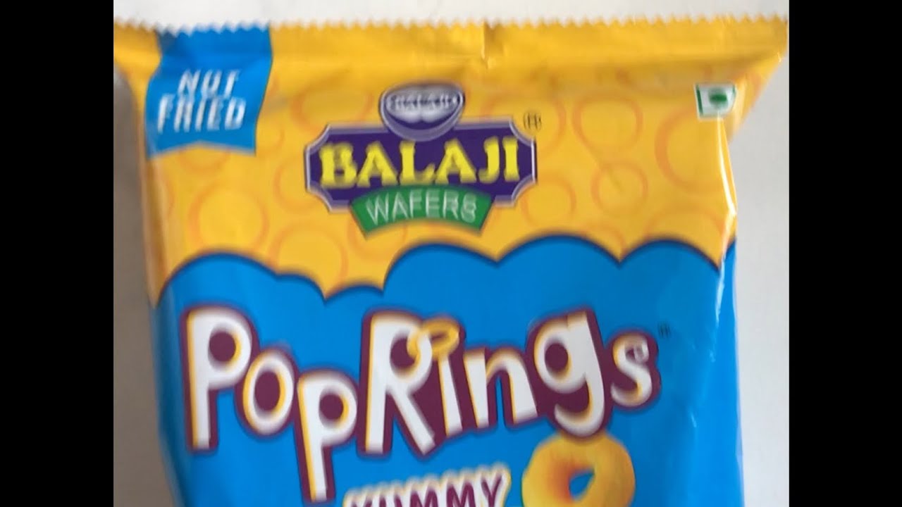 Balaji poprings (5RS) #asmr #asmrsounds #snacks #balaji #kids # ...
