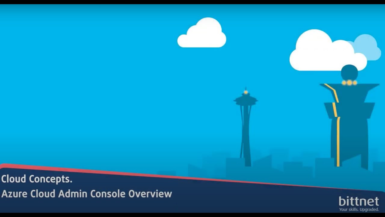 1. Cloud Concepts: Azure Cloud Admin Console Overview - YouTube