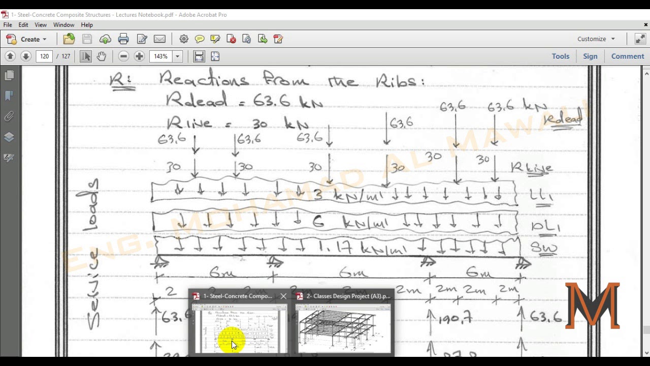 Bending Moment Diagram for a Continuous Beam (B6) - Autodesk RSA - YouTube