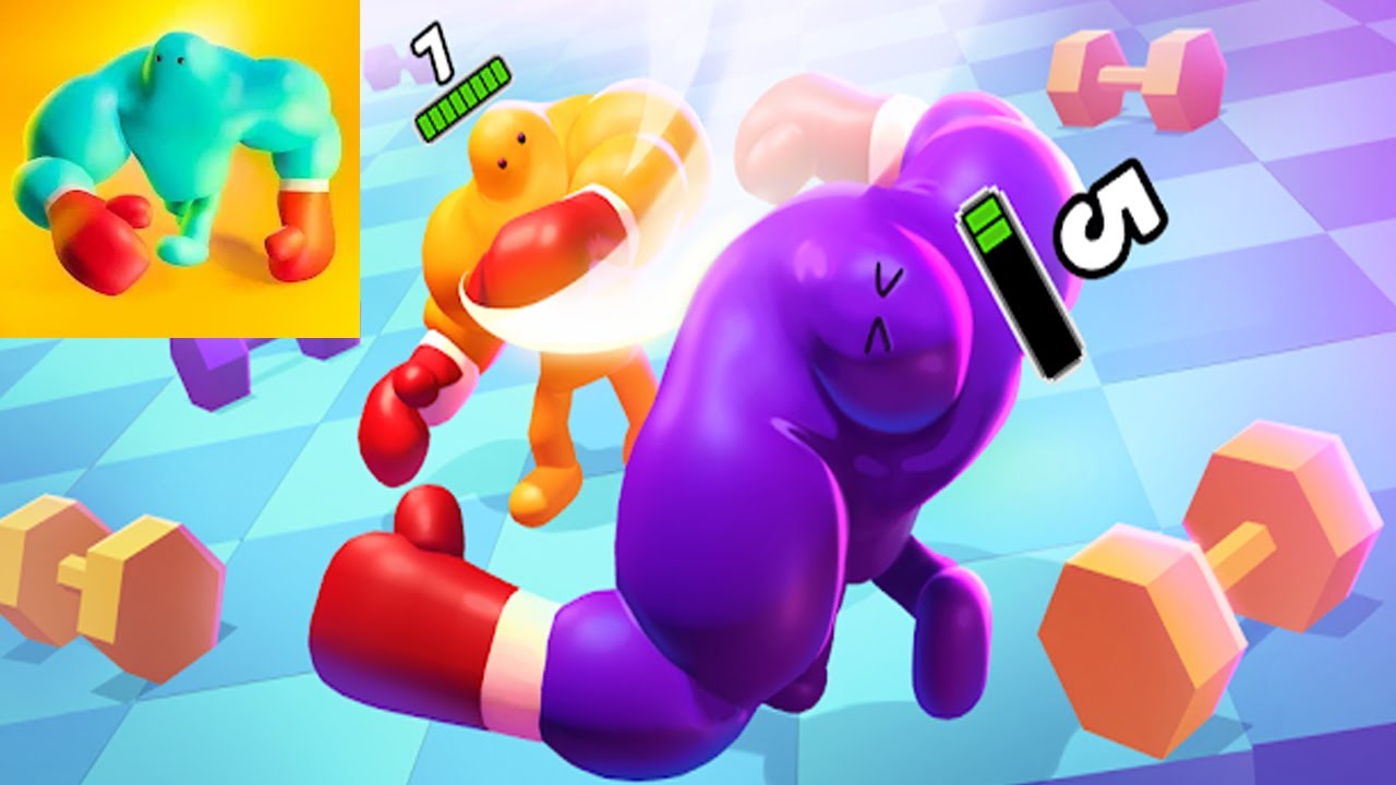 Punchy Race Run & Fight Game Android Gameplay - YouTube