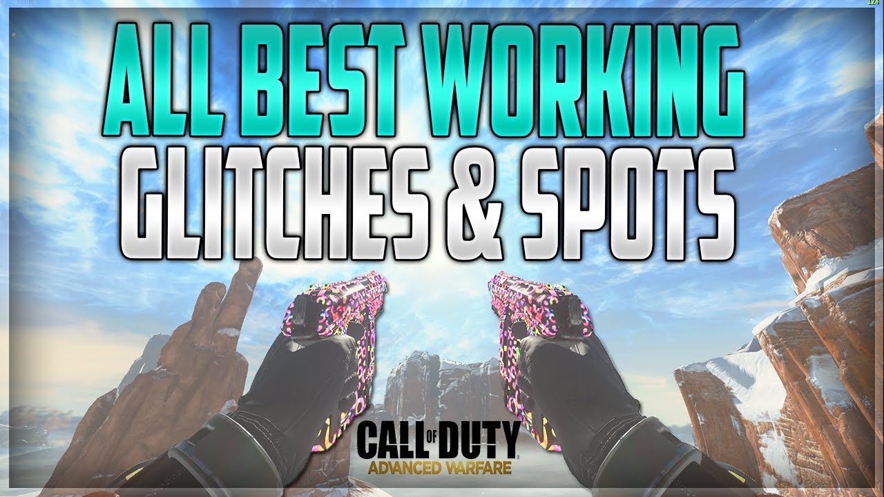 CoD AW - All The Best Working Glitches & Infected Hiding Spots 2021 ...