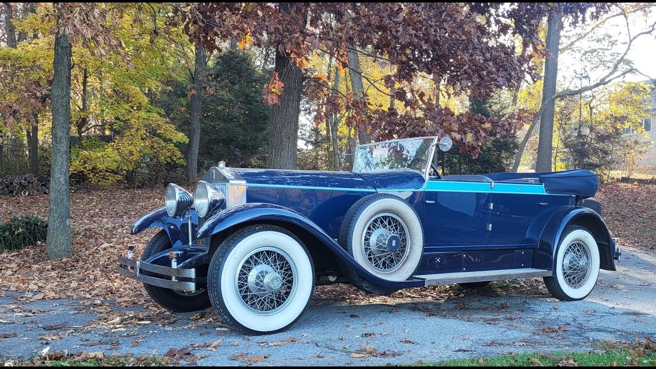 Rolls-Royce Springfield Phantom 1 out for a drive - YouTube