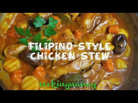 Filipino-style Chicken Stew - YouTube