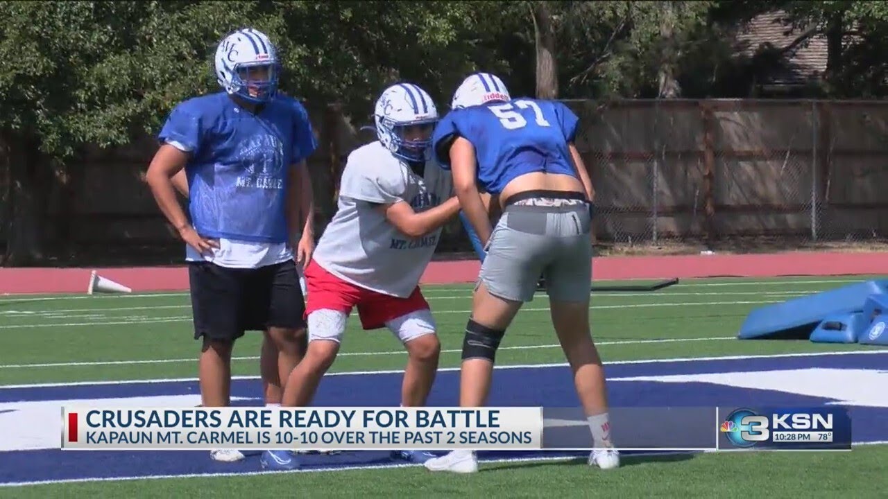 High School Football Preview: Kapaun Mt. Carmel Crusaders - YouTube