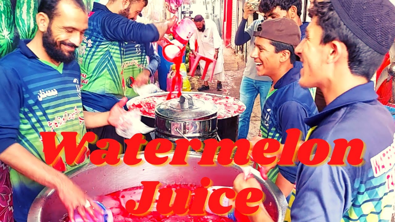 Amazing Watermelon Cutting Skills | Watermelon Juice in Summer | Street ...