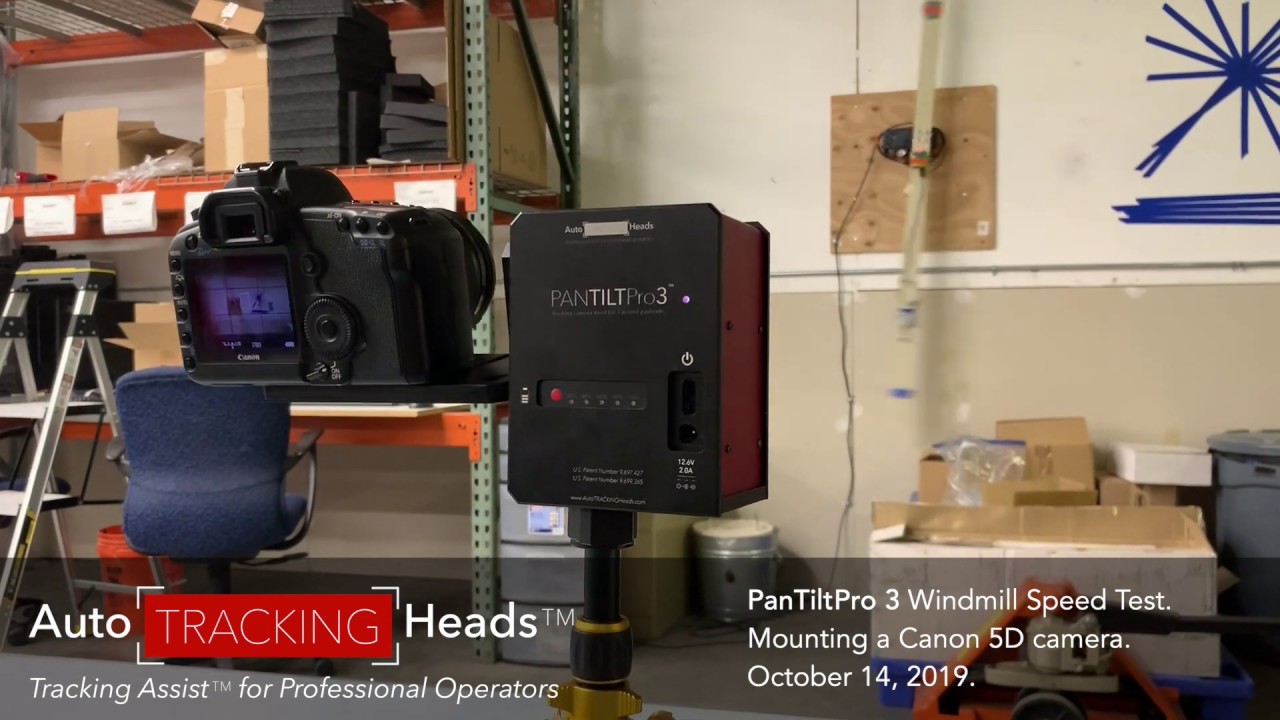 PanTiltPro 3 Windmill Test - YouTube