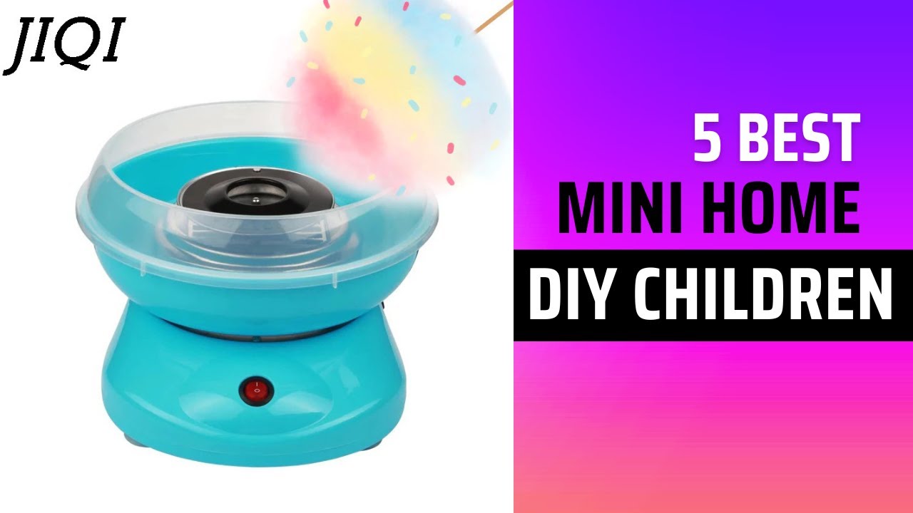 Top 5 Best Mini Home DIY Children Cotton Candy Maker Girl - YouTube