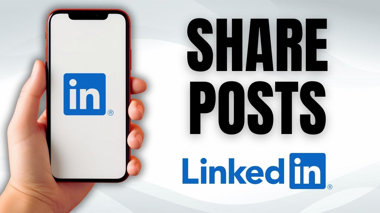 How To Easily Share LinkedIn Posts on Your Phone – Mobile App Tutorial ...