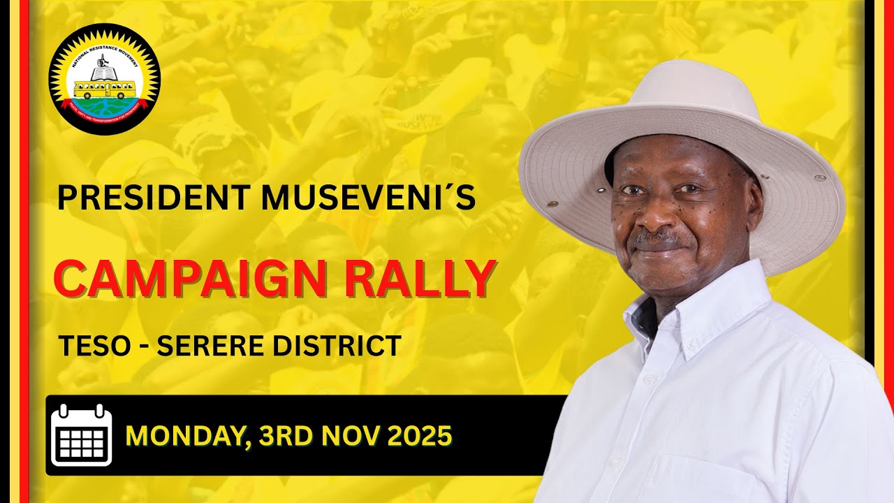 President Museveni in Serere District - Teso Sub-region | Campaign ...
