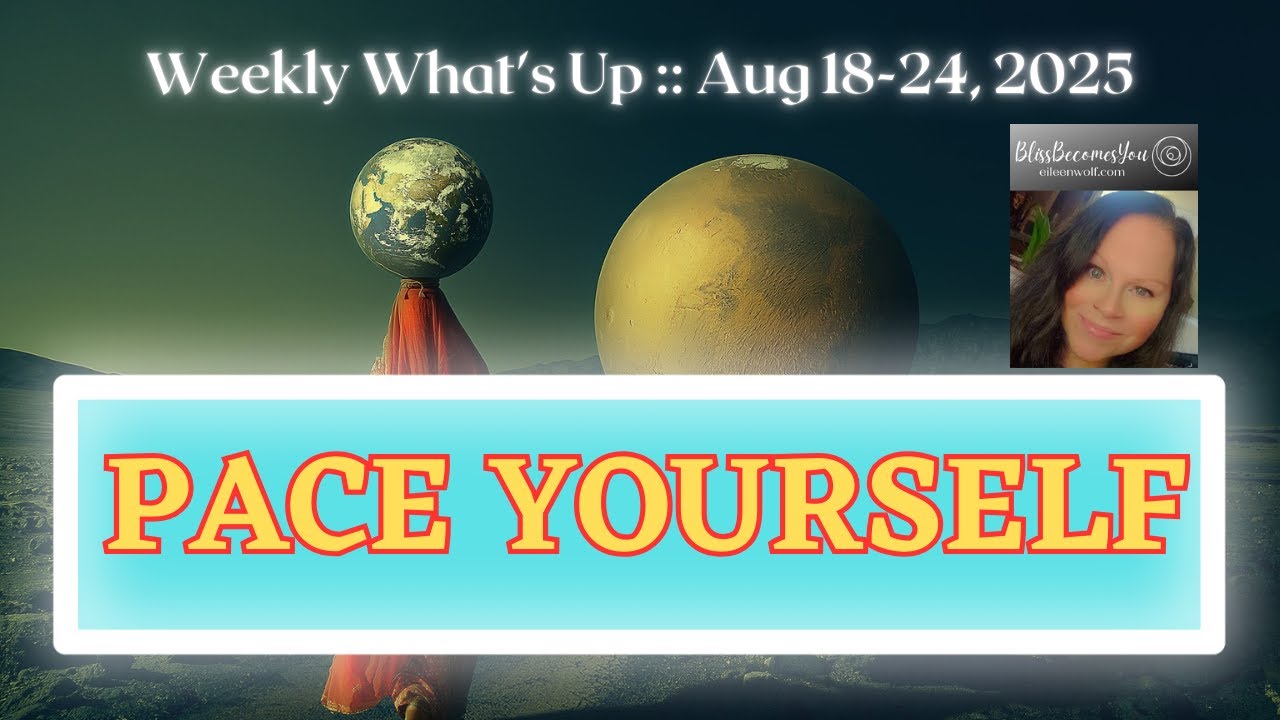 NO LOOKING BACK :: Aug 18-24, 2025 :: Weekly What's Up - YouTube