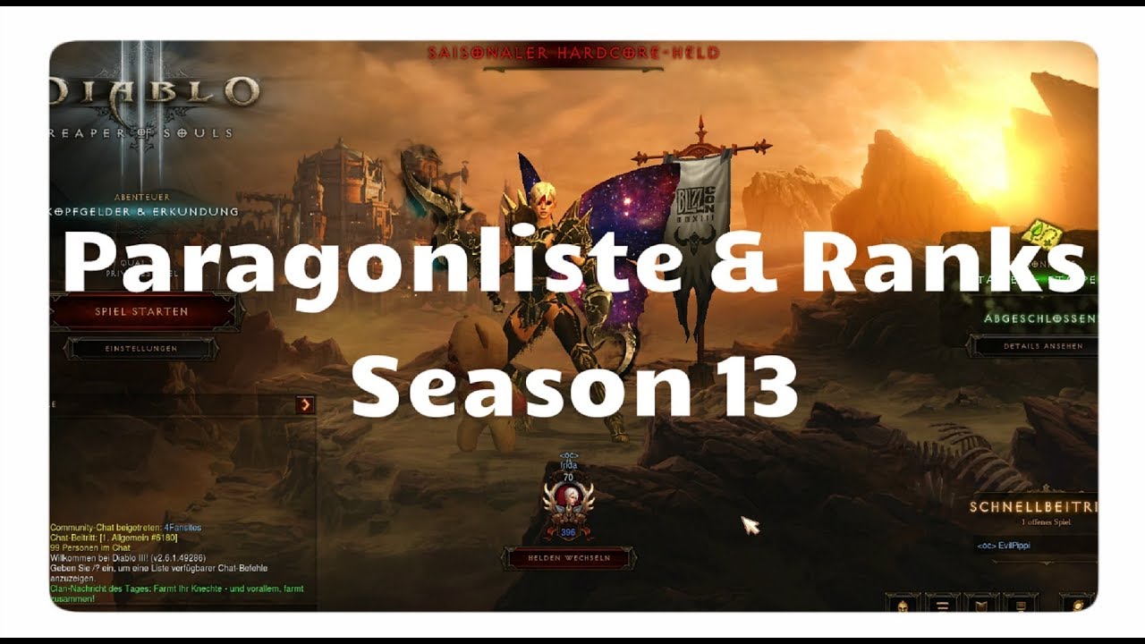 Season 13: Ein kurzer Blick (Paragon, Ranks) - YouTube