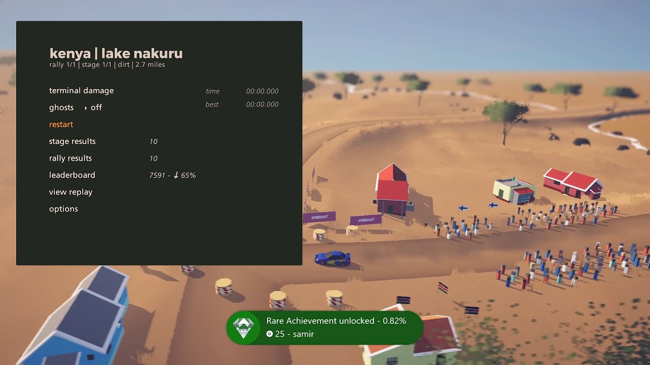 Art of Rally - medium attack & samir Achievement (Trophy) - YouTube