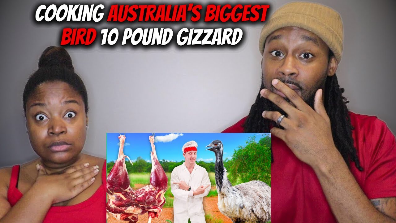 🇦🇺 American Couple Reacts "BEFRS Cooking Australia’s Biggest Bird!! 10 ...