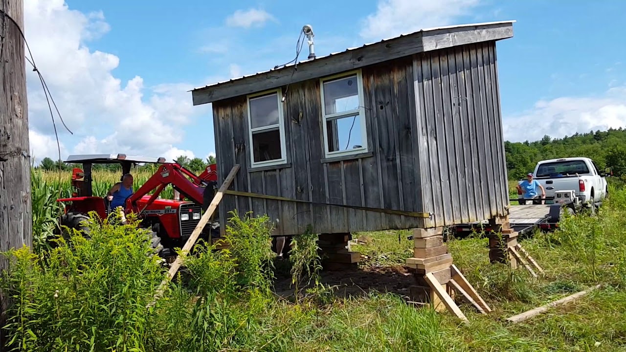 Part 3A of Maple Sugaring Forest Upgrade - Pump House Move Part 1 - YouTube