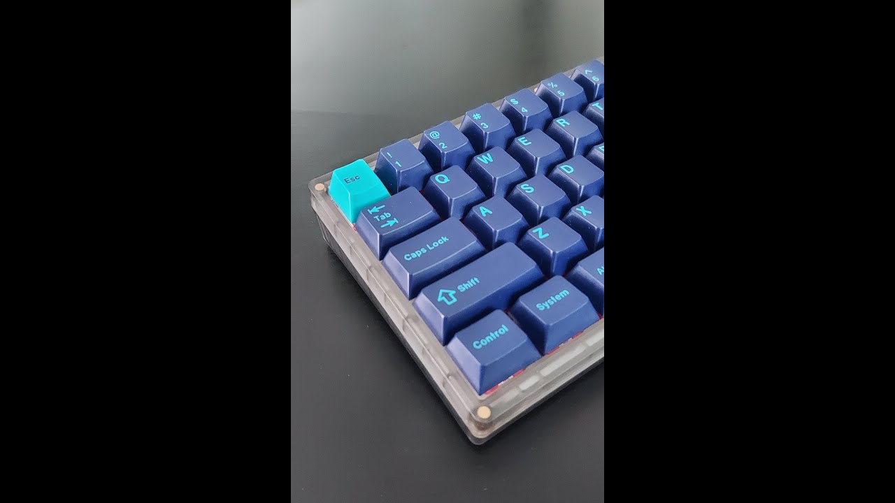 KBD67 Lite R2 | Transparent - YouTube