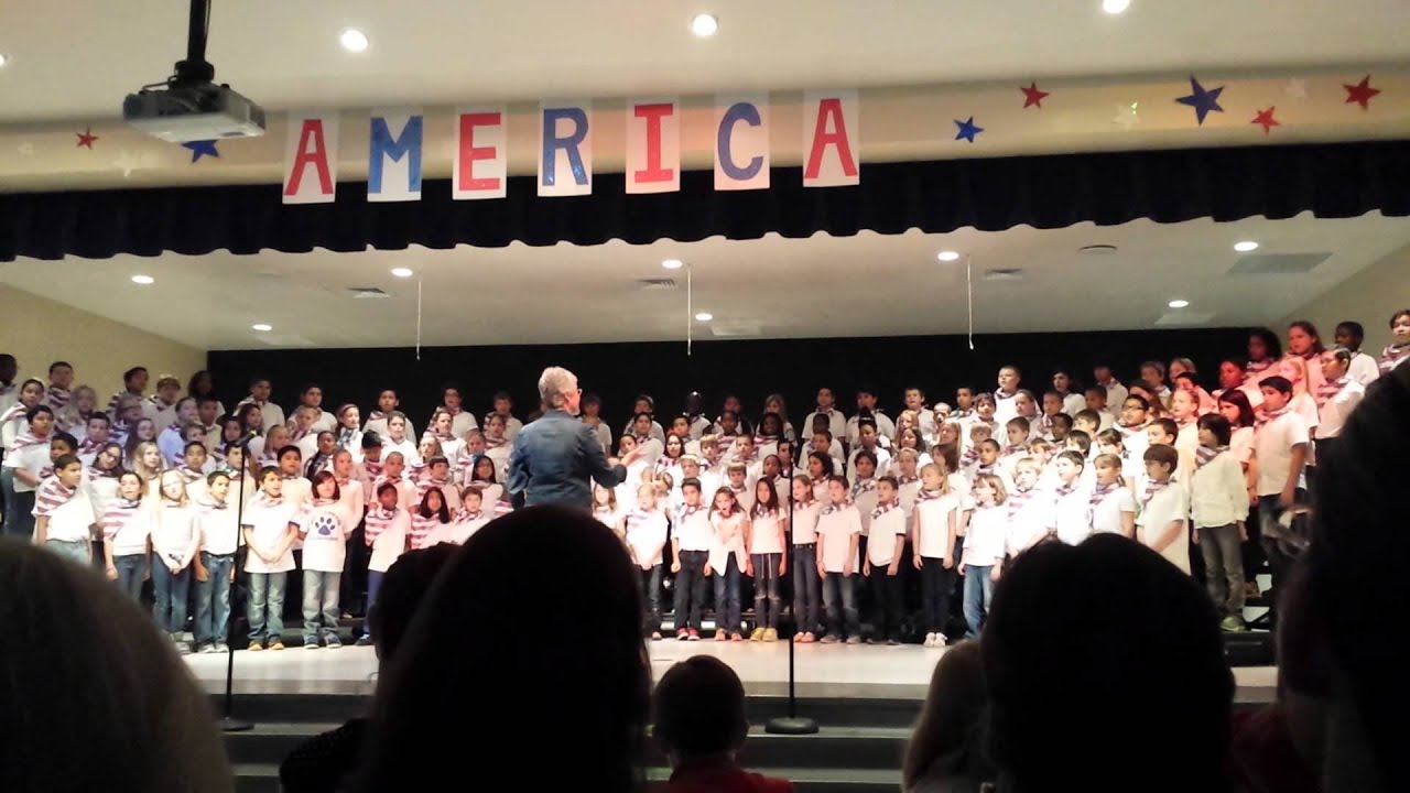 "America" 4th grade musical - YouTube