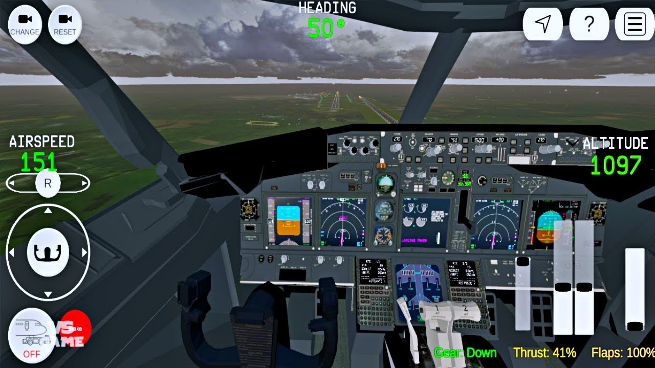 Wet Landing | Flight Simulator Advanced Android Gameplay - YouTube