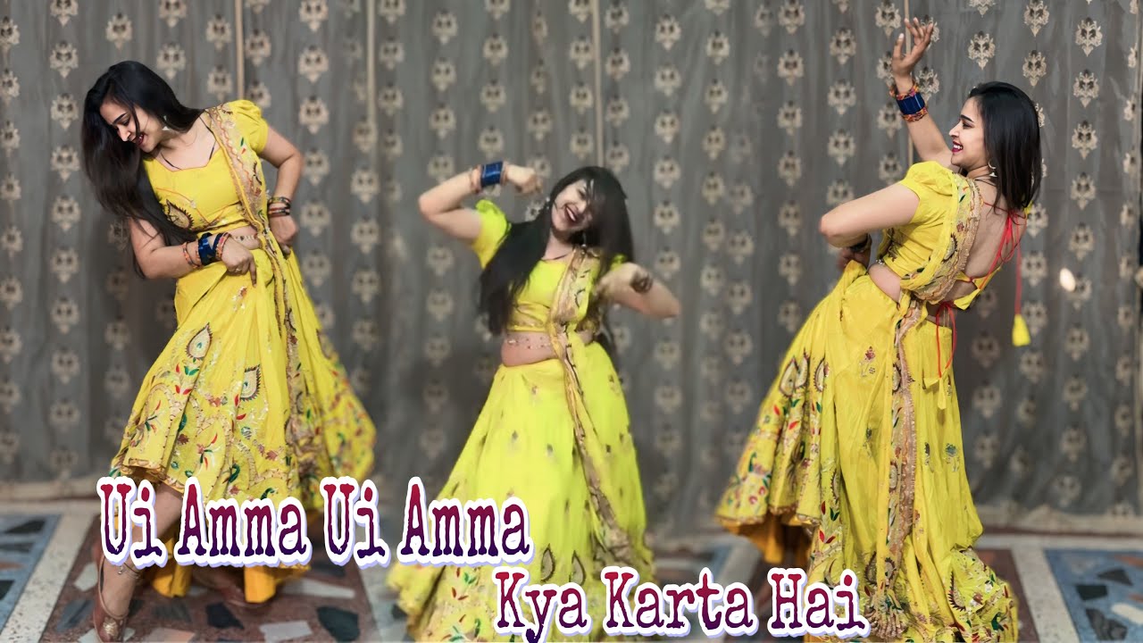 Ui Amma Ui Amma Kya Karta Hai : Dance video ! Govind & Karishma Kapoor ...
