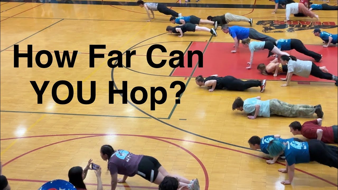 Challenge, How Far Can You Hop? - YouTube