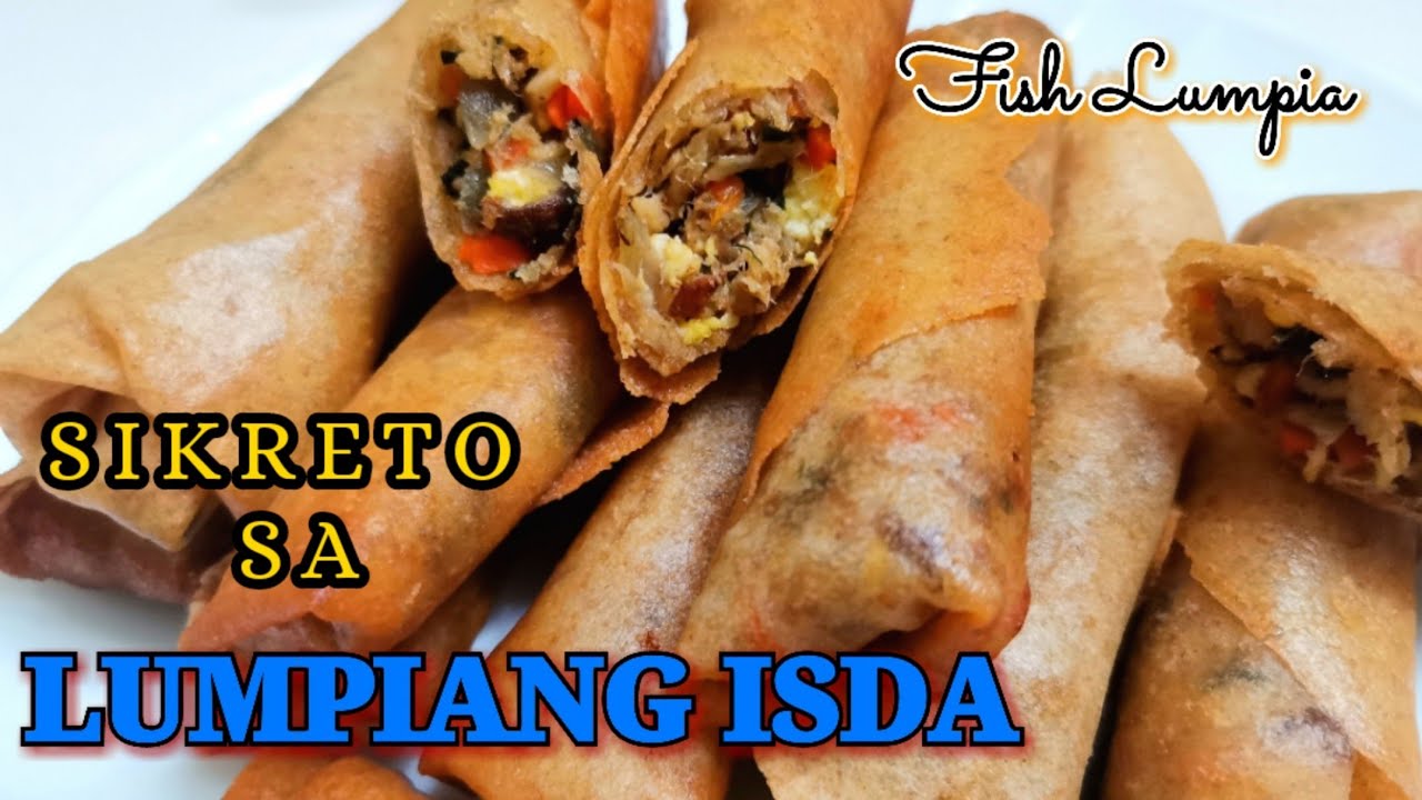 LUMPIANG ISDA | FISH LUMPIA |SHANGHAI FISH | shanghai isda | LUMPIANG ...