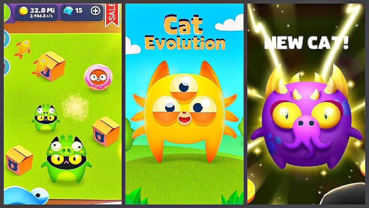 Cat Evolution Clicker (Gameplay Android) - YouTube