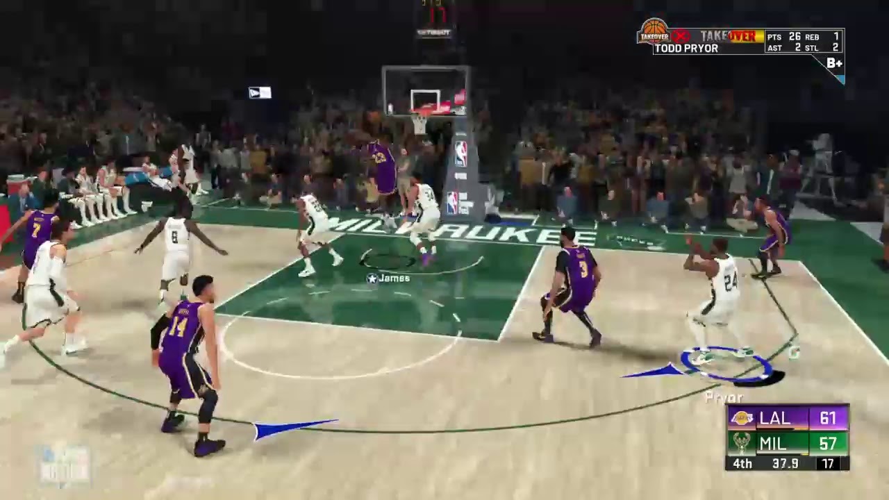 NBA 2K20 Slashing Playmaker SG MyPlayer Nation Finals G3 - YouTube