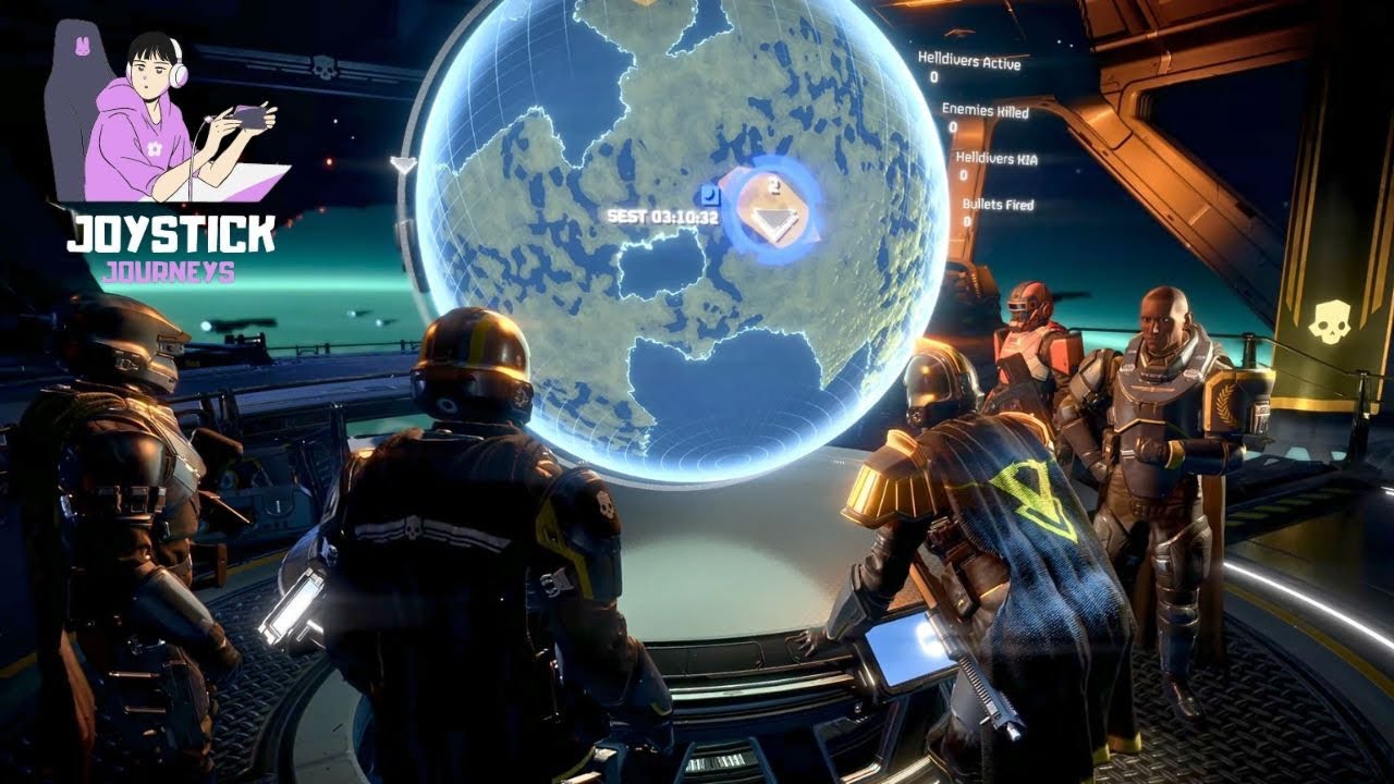 How to check Planet Status and War Status (Liberation percentage) Hell Divers 2 - YouTube