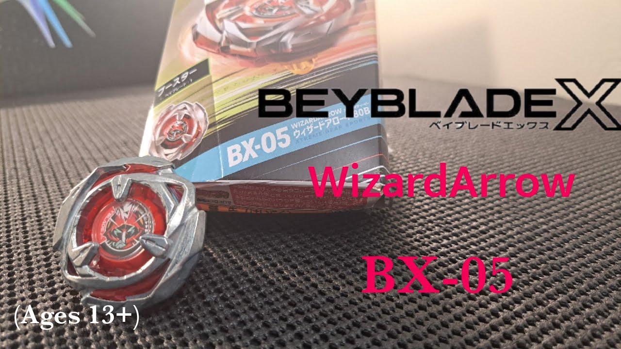 BEYBLADE X | BX-05 WizardArrow Red Flare Edition! 🔥🔥 #beyblade # ...
