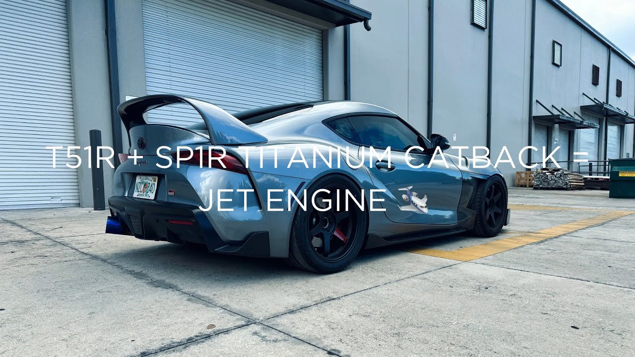 Big Turbo T51R MKV Supra w/ SP1R Titanium Exhaust — RAW Sounds! - YouTube