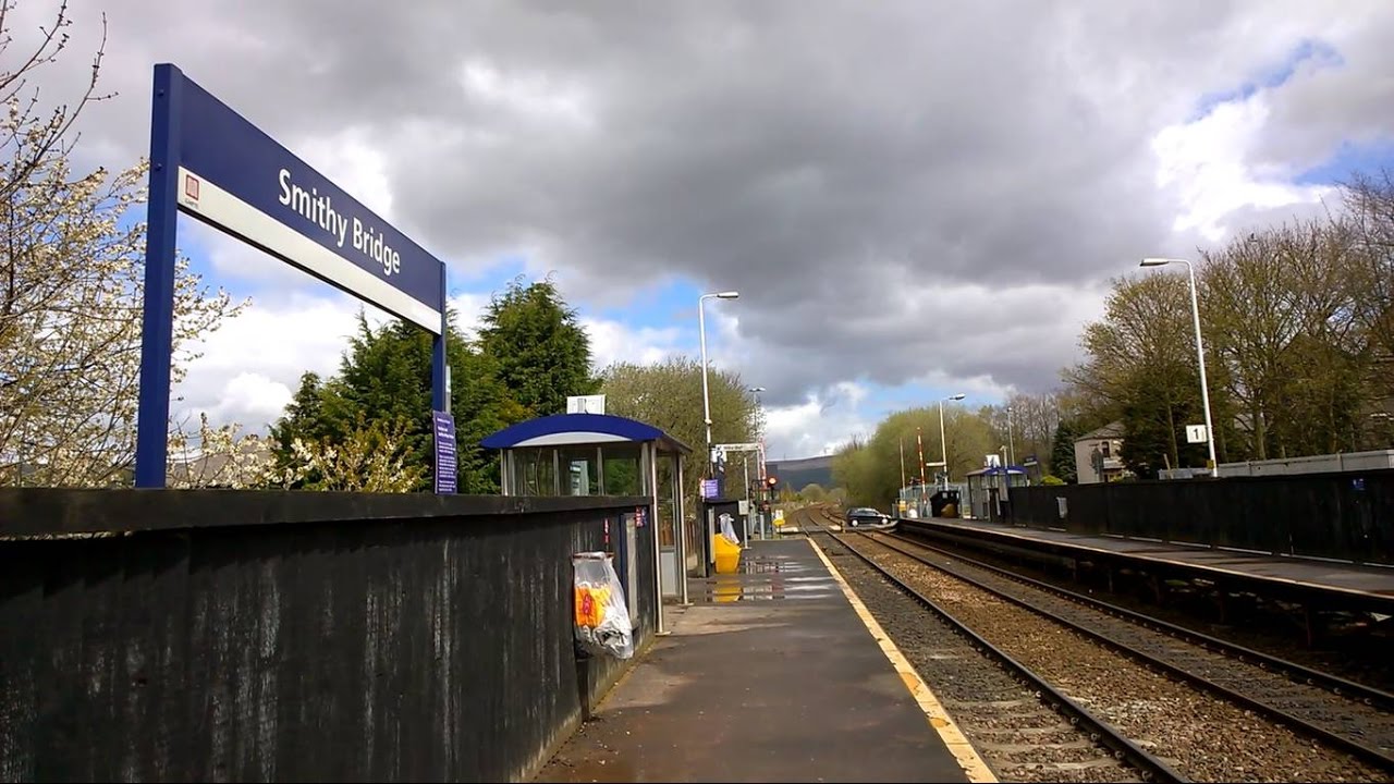 Smithy Bridge Train Station - YouTube