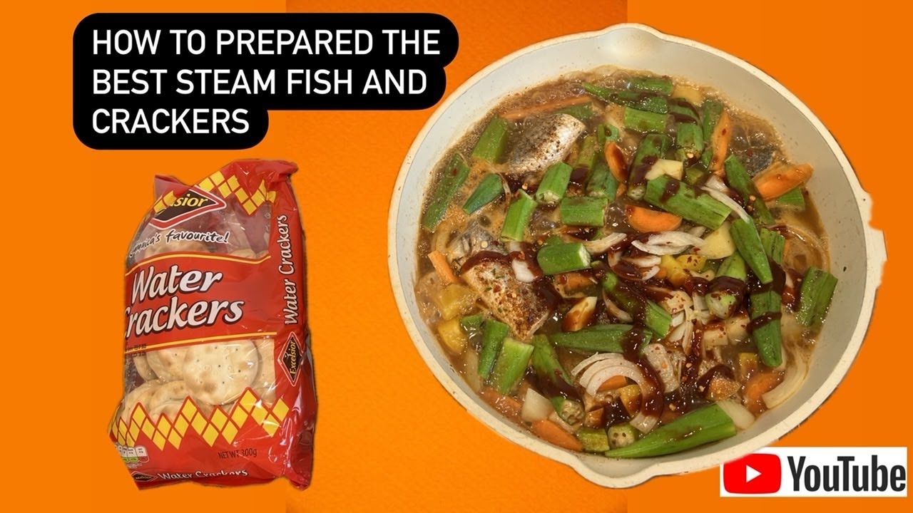 Jamaican favourite Steam Fish, Okra and Water Crackers! - YouTube