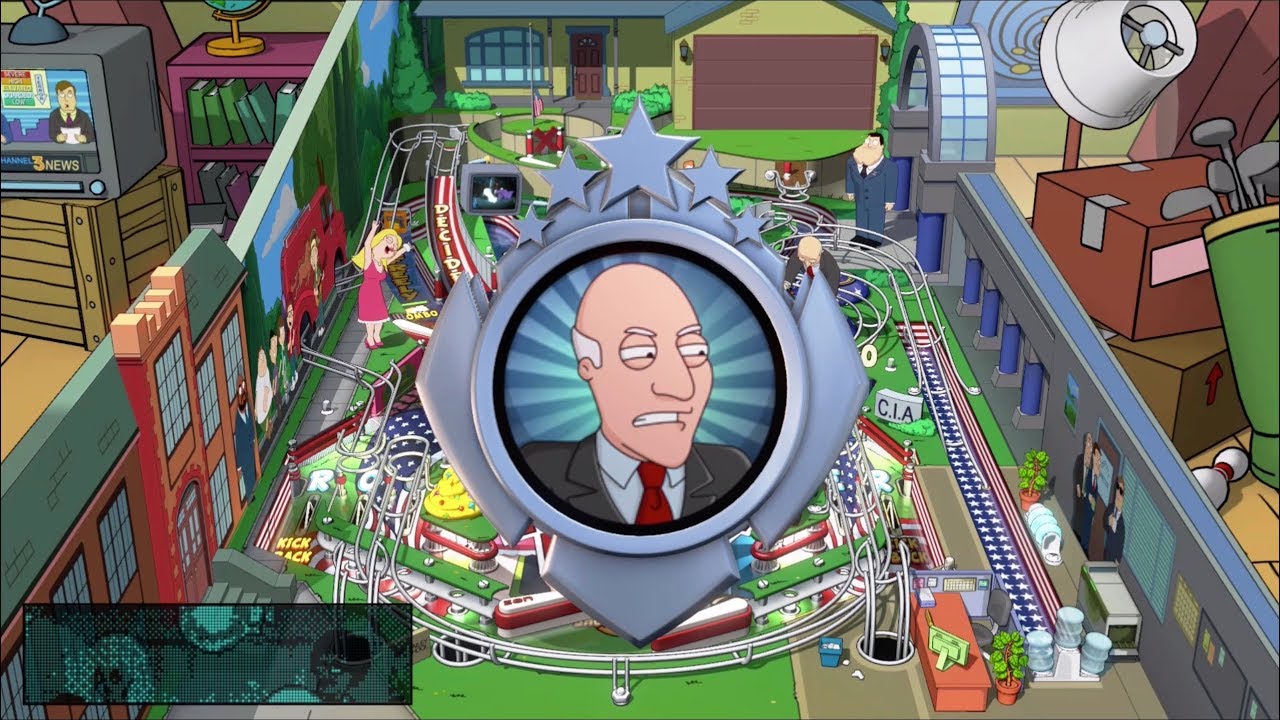 Who's your Deputy Director? Balls of Glory American Dad (Pinball FX3 ...