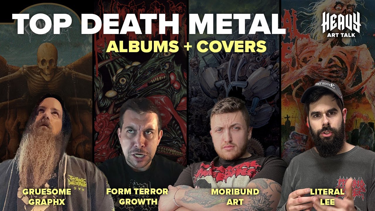 Heavy Art Talk: Top 5 Death Metal Albums and Covers (Ep. 37) - YouTube