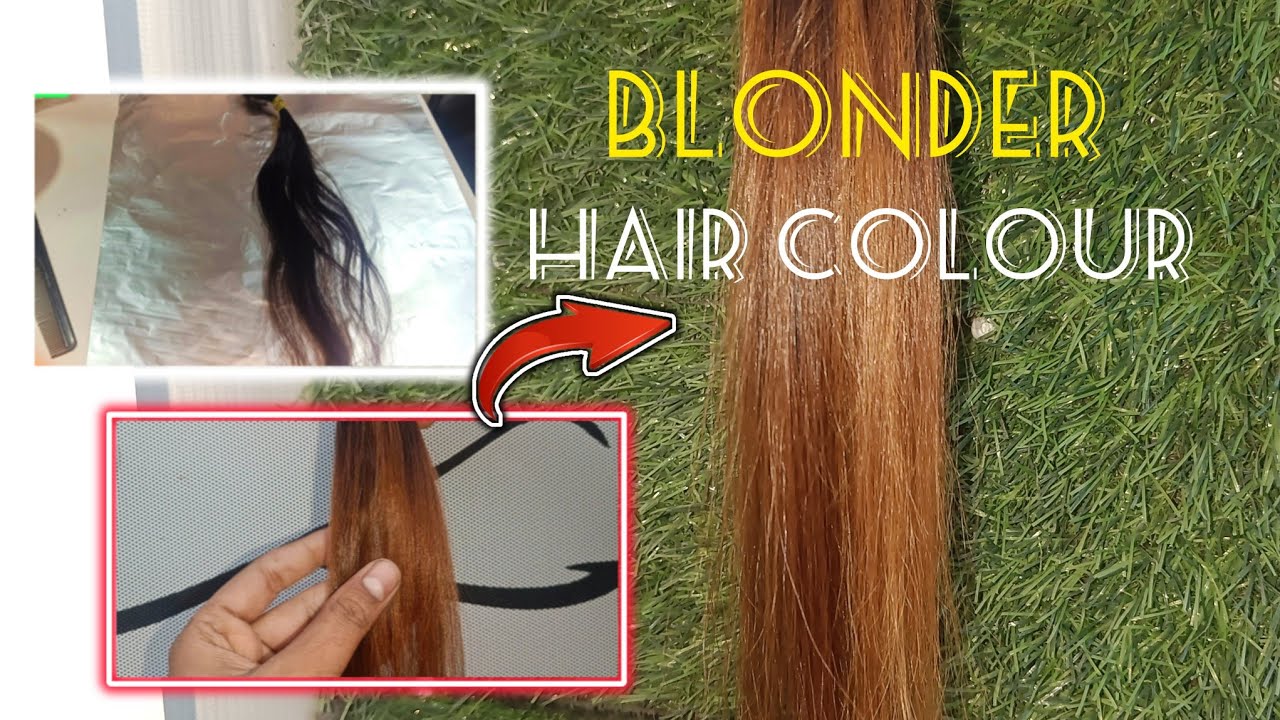 Blonder Hair Colour Kaise Karen 🔥 | Blonder powder for hair | Highlight ...
