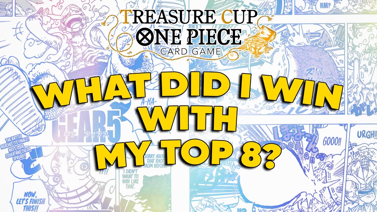 ONE PIECE CARD GAMES - WHAT DID I WIN WITH MY TOP 8? - PRIZE REVEALS ...