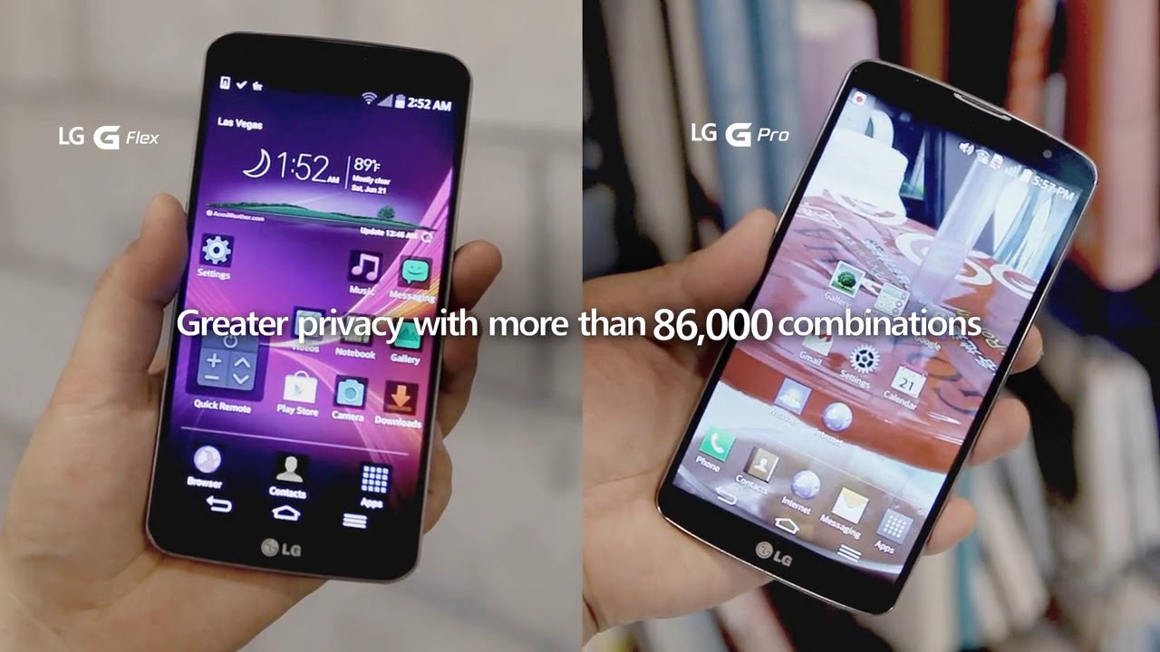 LG KNOCK Code-Figer Print - YouTube