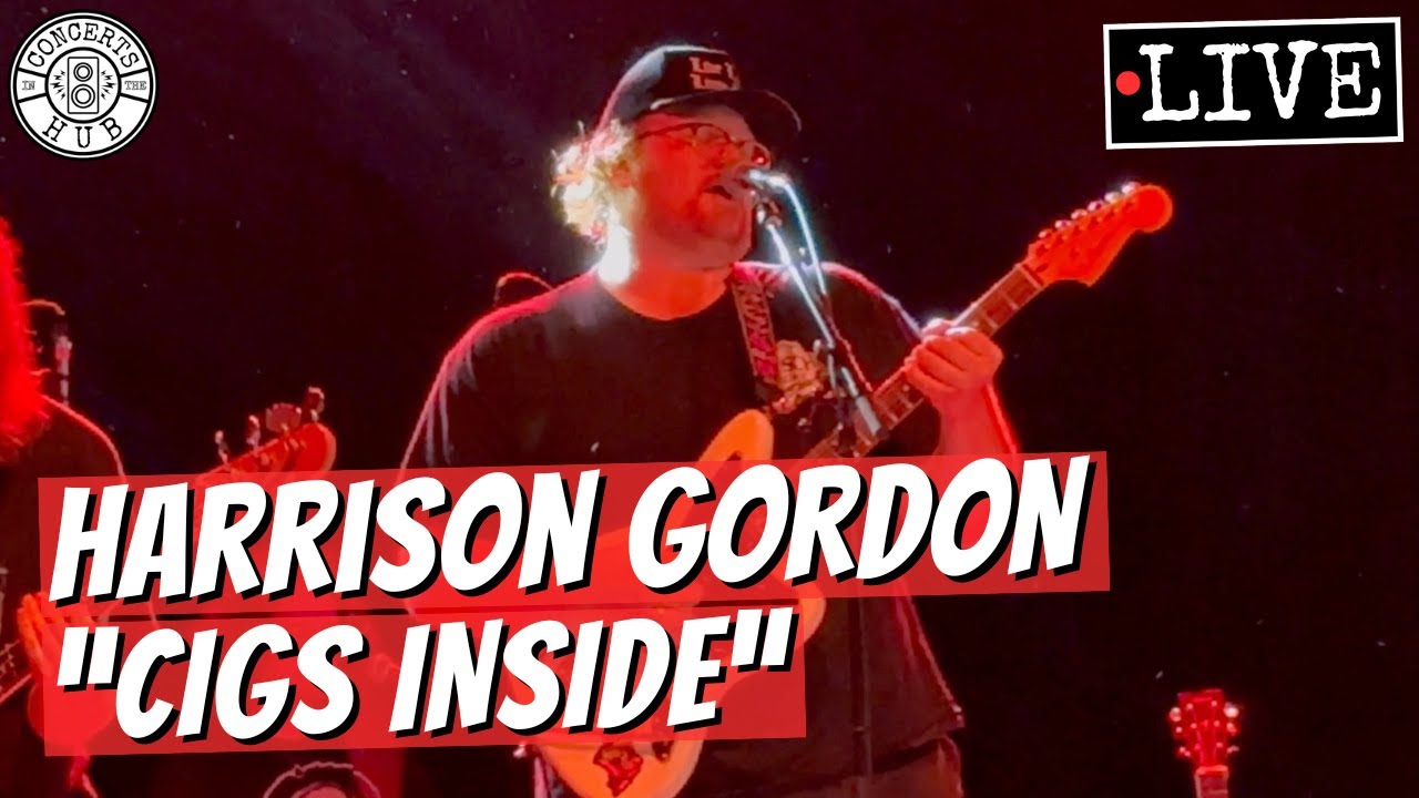 Harrison Gordon "Cigs Inside" LIVE - YouTube