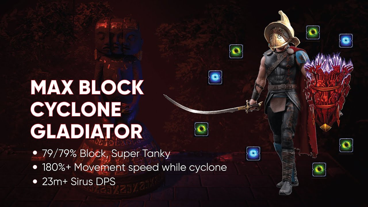 3.15 Viable - Max Block Cyclone Gladiator - YouTube