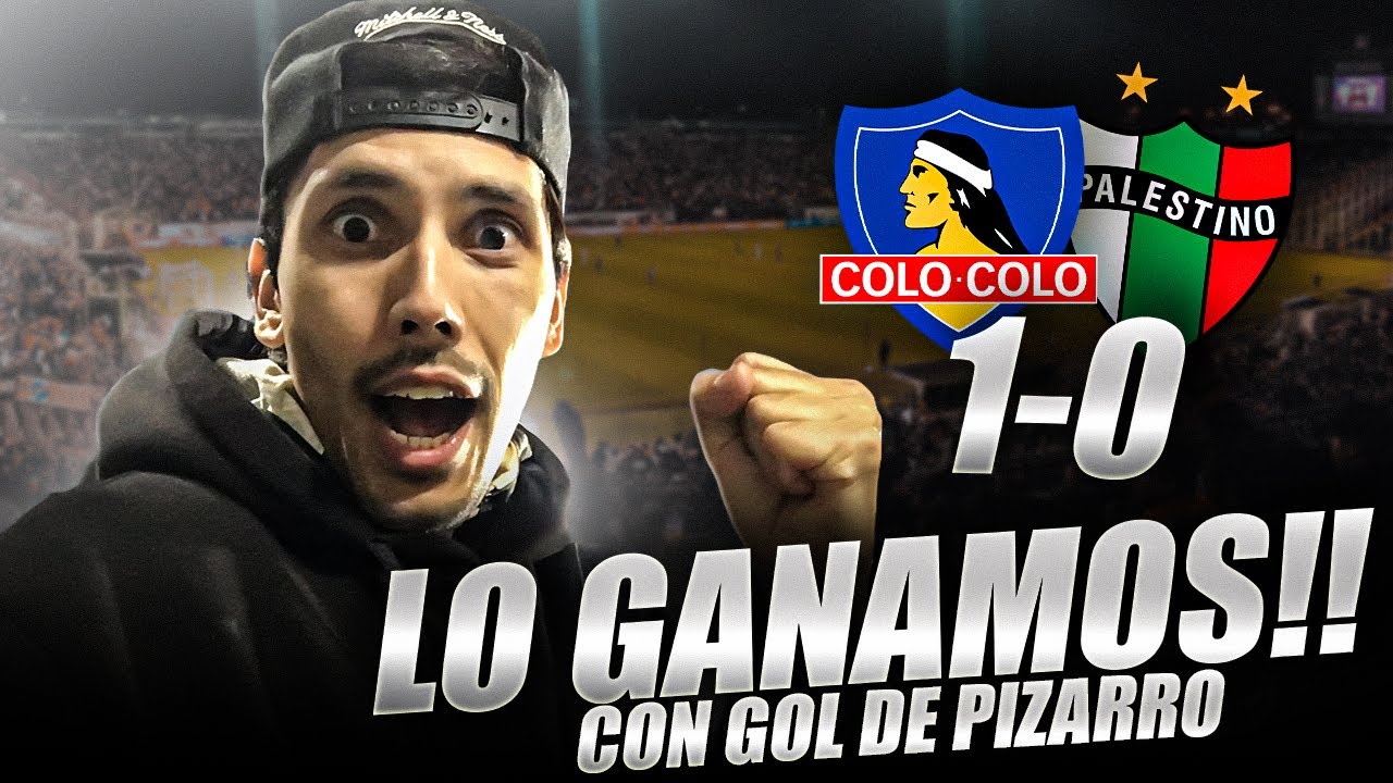 COLO COLO le gana a Palestino 1 a 0, sufriendo en el final con uno ...