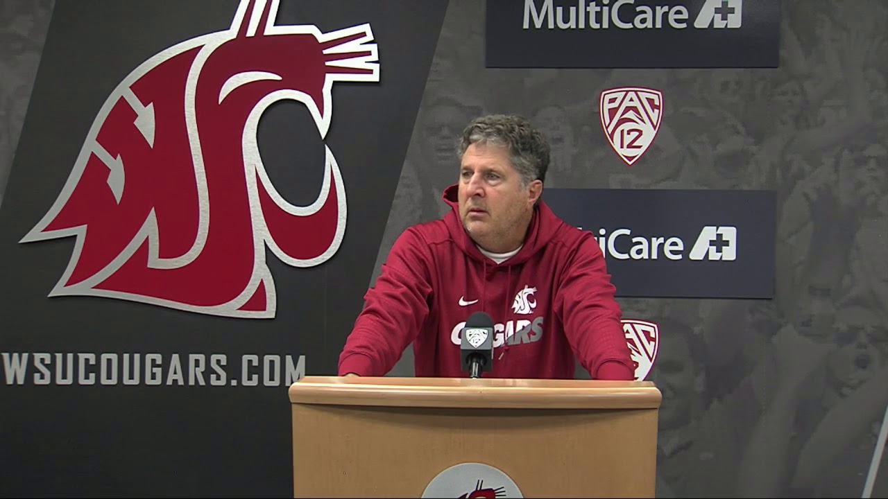 Mike Leach Press Conference Oct. 1 - YouTube