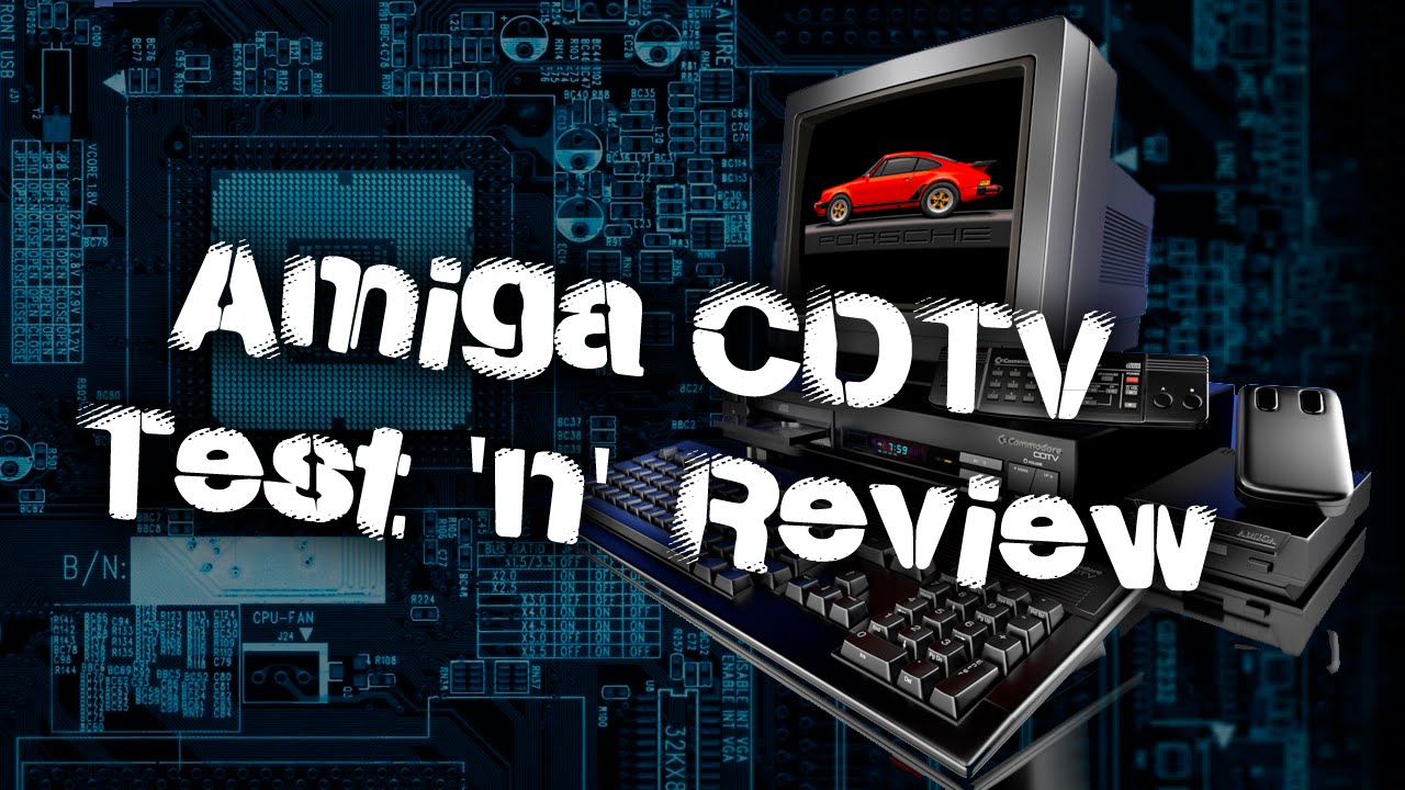 Commodore Amiga CDTV Test & Review - YouTube