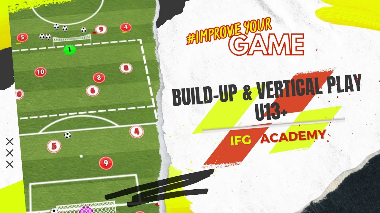 ⚽ Central Build-Up & Vertical Play | U13+ Soccer Training 🌟 - YouTube