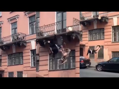Russian Couple Fall From Balcony | After A Fight And Fall, The Couple ...
