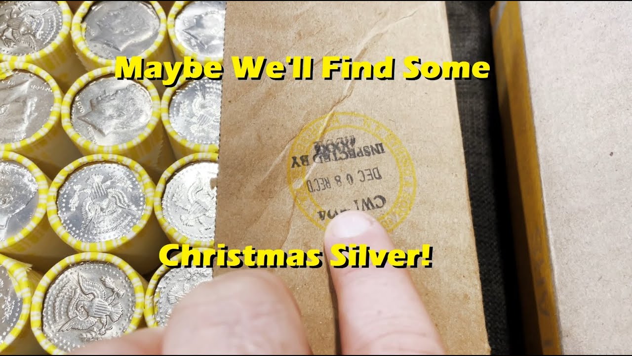 Maybe We'll find some Christmas Silver! - Coin Roll Hunting Silver Half ...