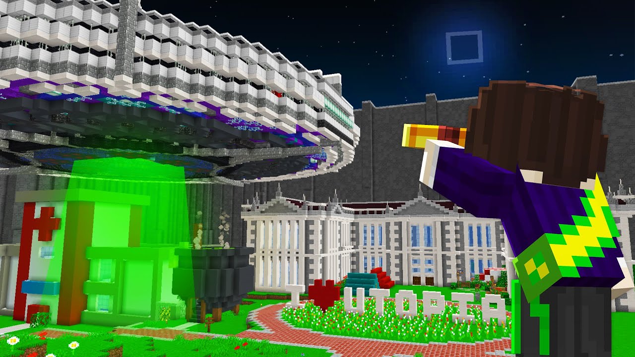 OS ALIENS CHEGARAM NA CIDADE DE UTOPIA - YouTube