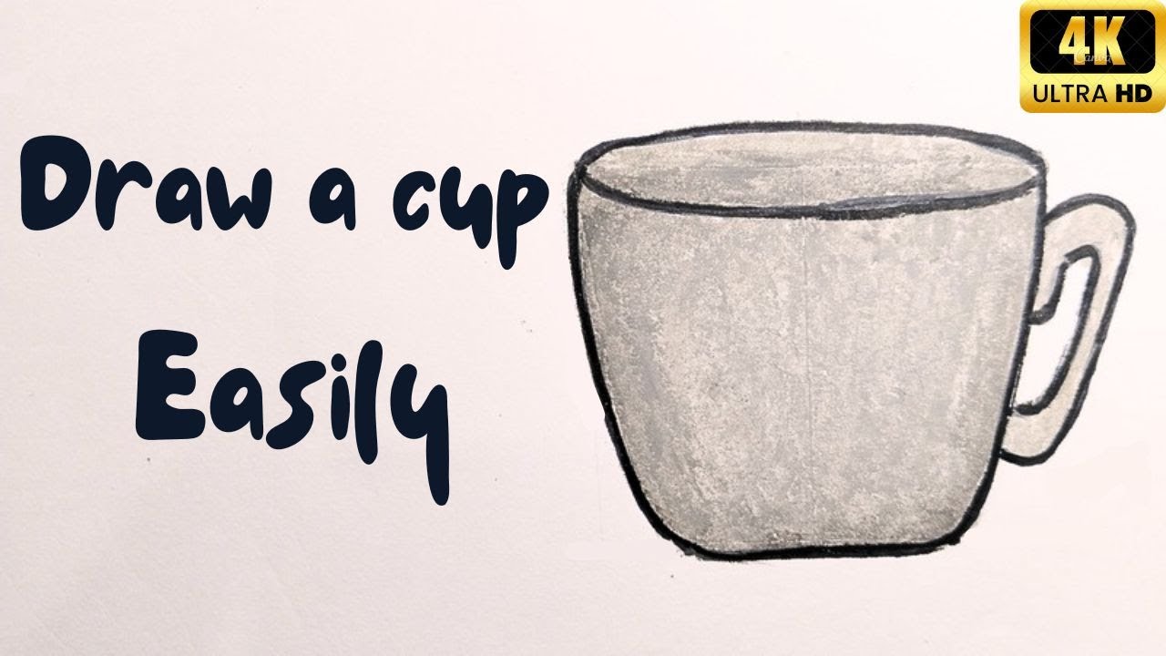 Easy Cup Drawing🔥🔥Step by Step - YouTube